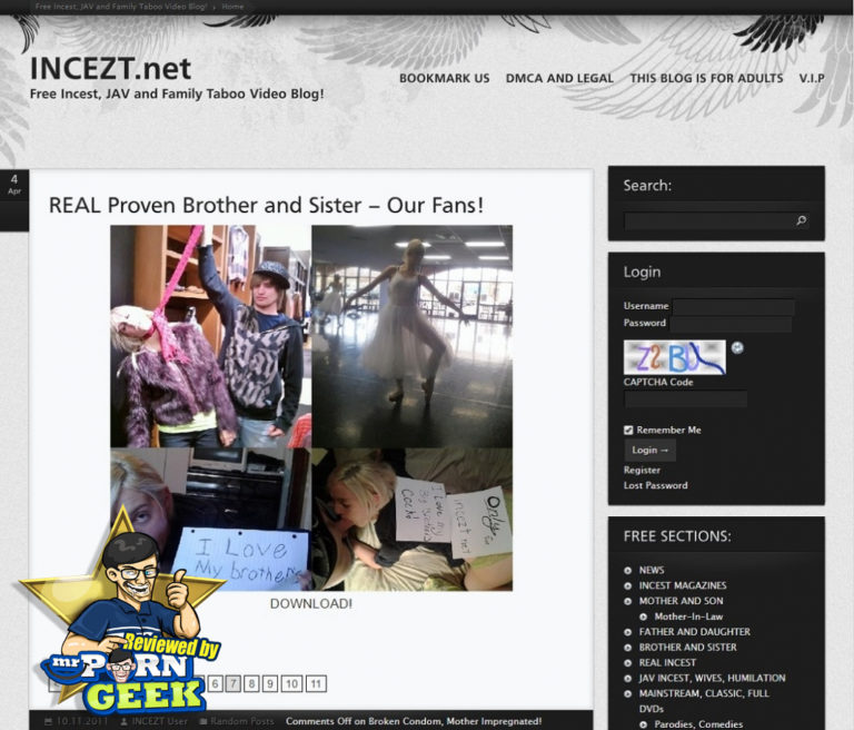 Incezt & 1089+ Flere Websteder Som Incezt.net